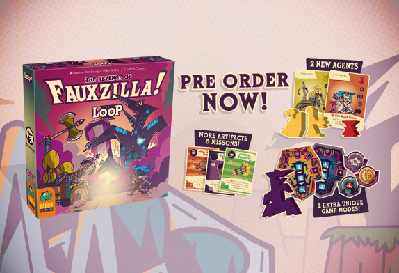 Dr. Faux is back in the first LOOP expansion! – Pandasaurus Games