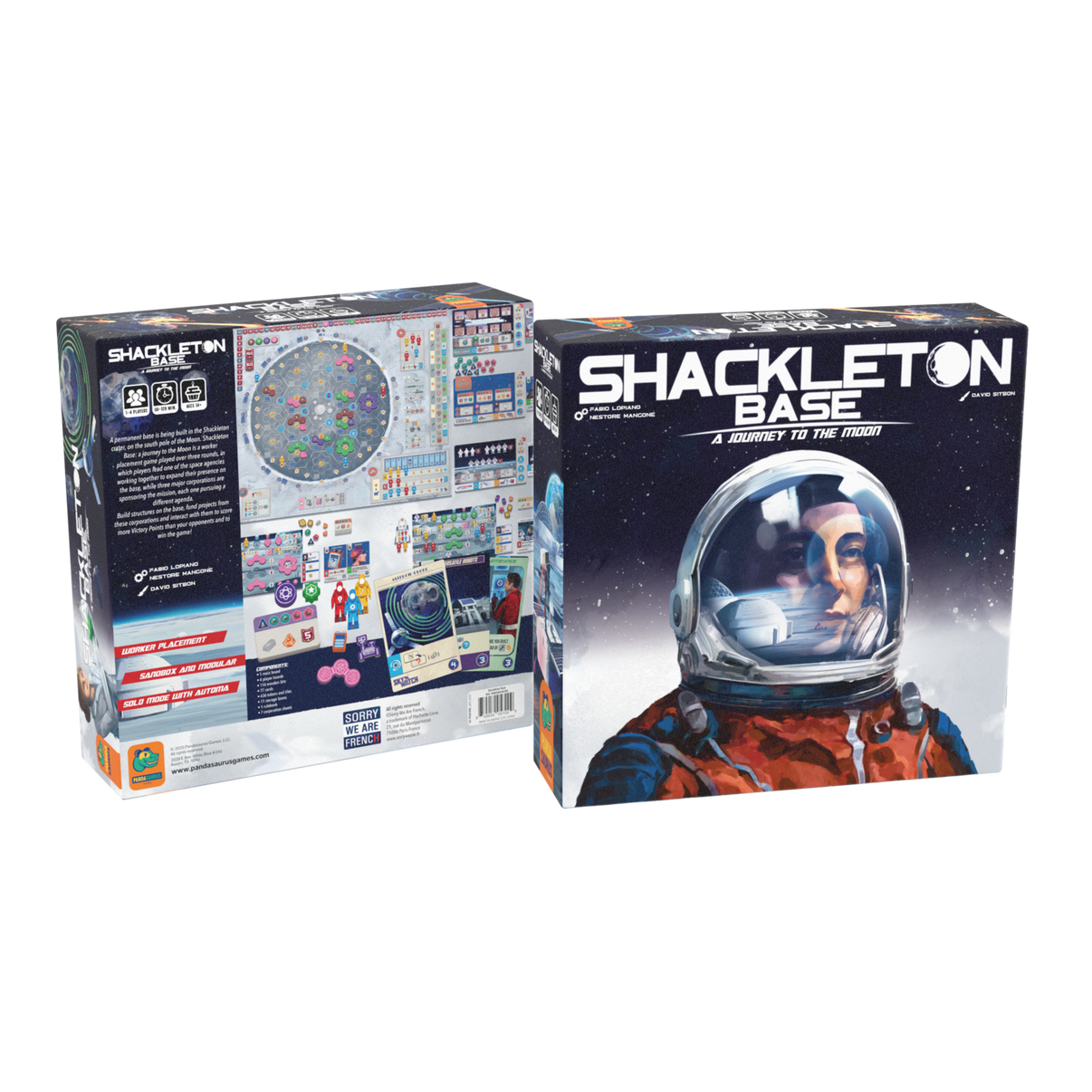 Shackleton Base: A Journey to the Moon – Pandasaurus Games