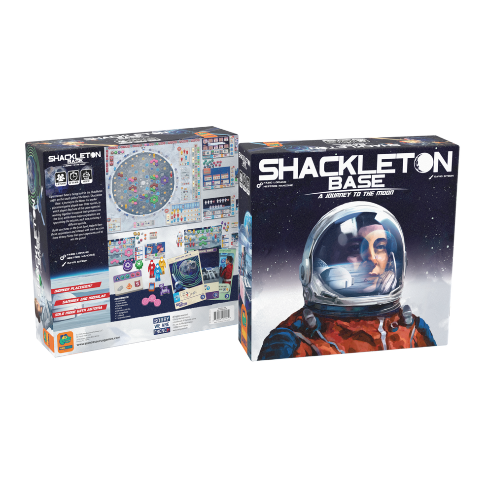 Shackleton Base: A Journey to the Moon – Pandasaurus Games